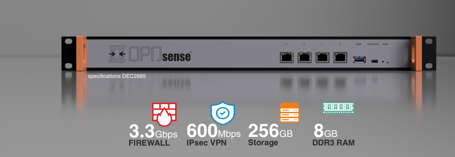 NEW DEC2600 Series – OPNsense® Rack Security Appliance – OPNsense® Shop