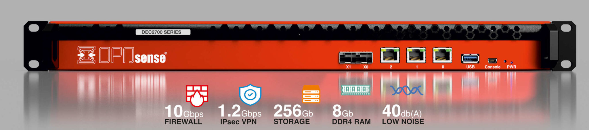 DEC2700 Series – OPNsense® Rack Security Appliance [2024 Update]