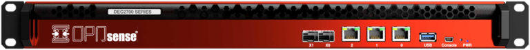 DEC2770 – OPNsense® Rack Security Appliance