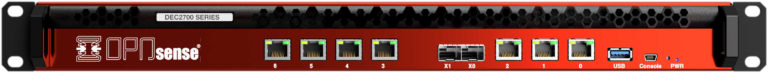 DEC2770 – OPNsense® Rack Security Appliance