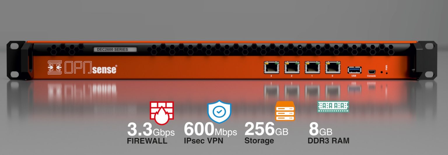 NEW DEC2600 Series – OPNsense® Rack Security Appliance – OPNsense® Shop